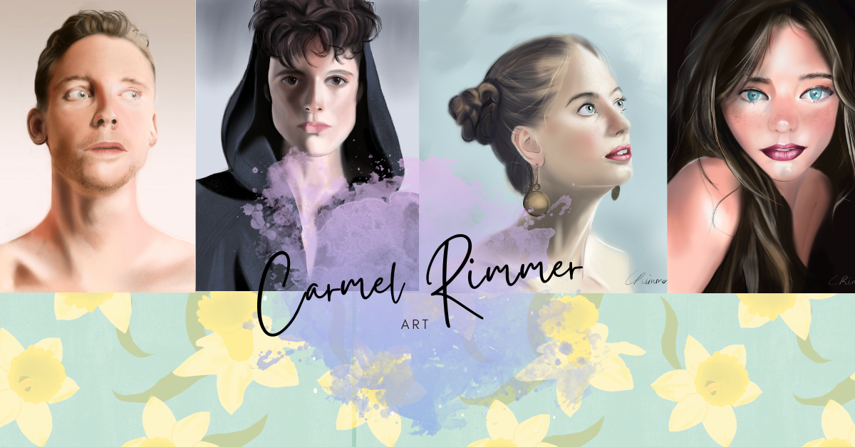 My set up – Carmel Rimmer Art